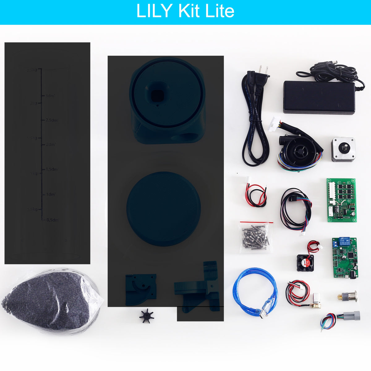 The LILY Kit LITE (Full DIY Set) – recycl3dprint
